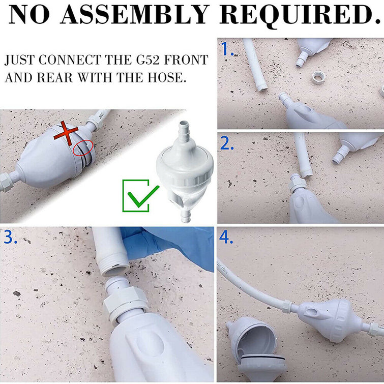Artudatech G52 Backup Valve Replace Kit For Polaris Pool Cleaner